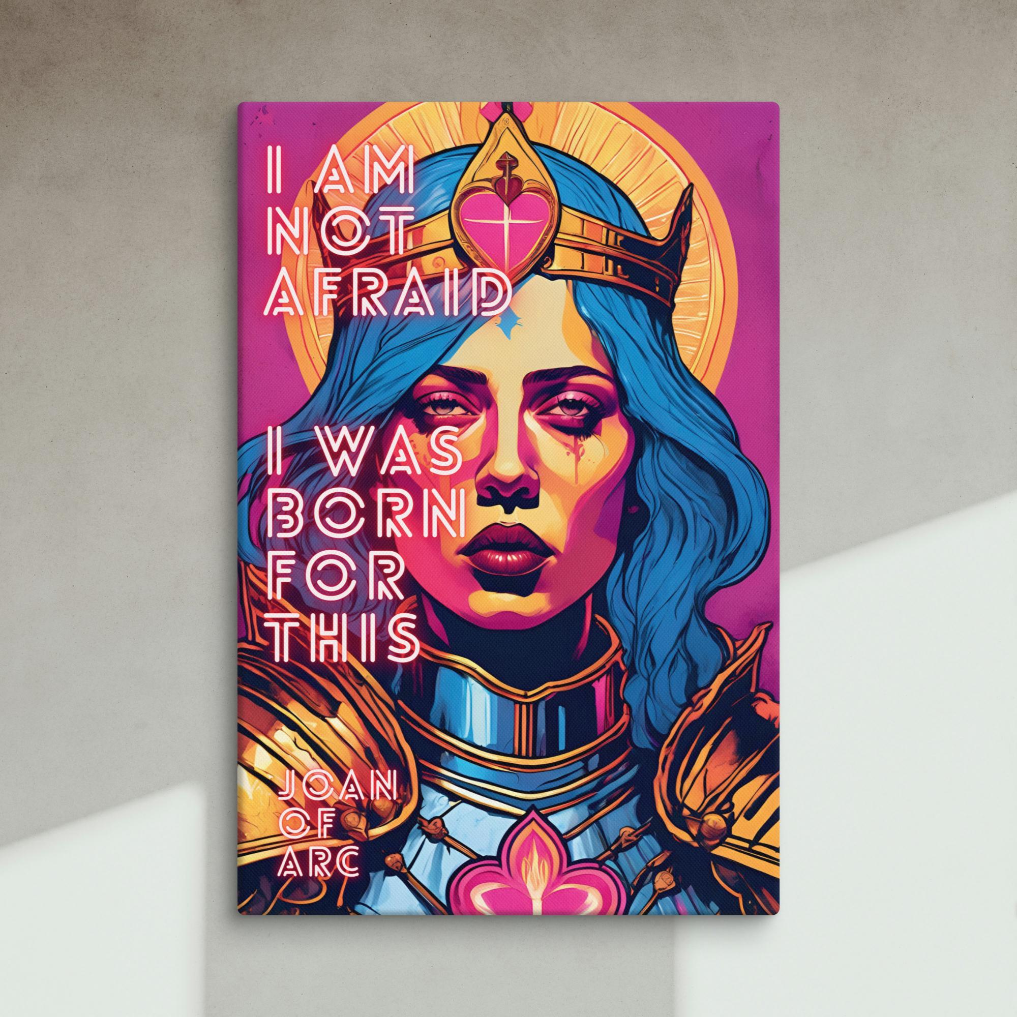 The Archetype of Fearlessness on Canvas – Art & Amulet